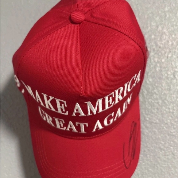 Donald J. Trump | Accessories | Charlie Kirk Signed Maga Hat | Poshmark